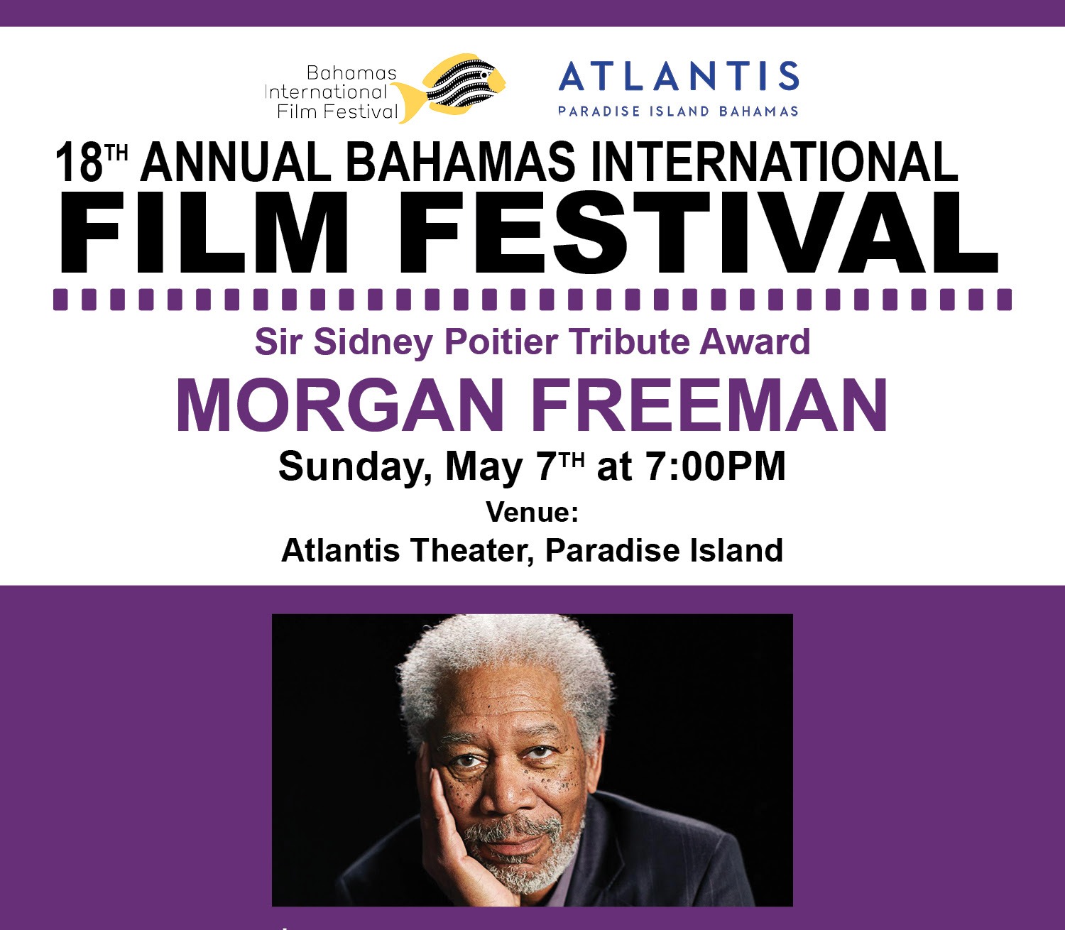 Morgan Freeman to receive the Sidney Poitier Tribute Award at the ...